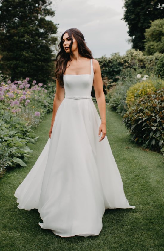 Hailey Wedding Dress - Wedding Atelier NYC Suzanne Neville - New York ...